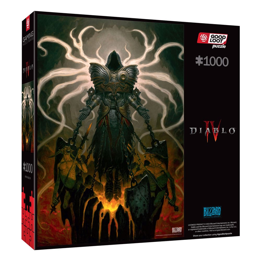 Diablo IV Gaming Puzzle Inarius (1000 pieces) – spelgalaxen
